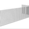 PIK®- 90° Curved Corner Panel - Fences Galore DIY Glass Fencing