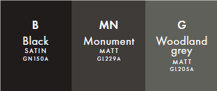 Horizontal Xpress PLUS Screen - Non Screw Type (8 different colours ...