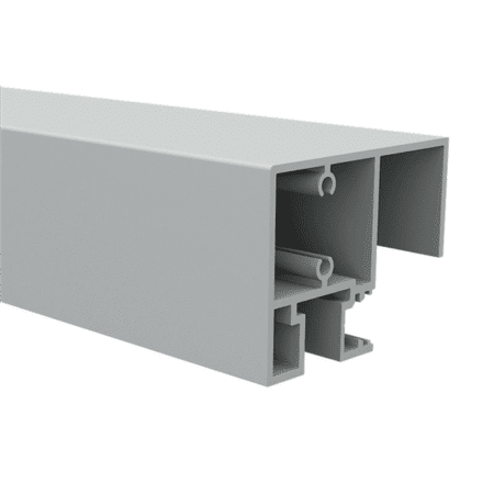 QuickScreen Gate Extrusion - Sliding Gate Top Rail for 65mm Slats ...